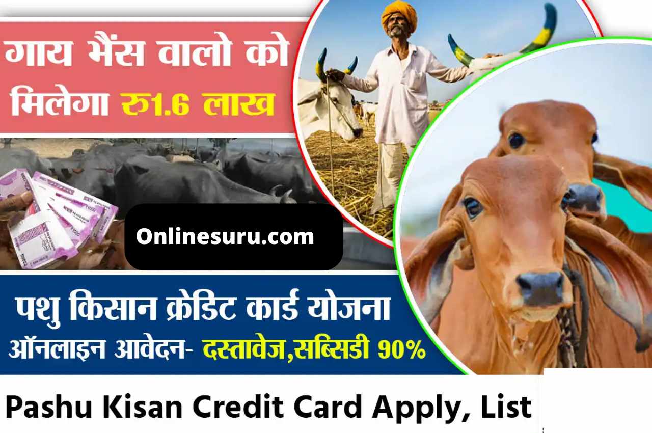 Pashu Kisan Credit Card 2022 Online Application Rs 1.6 Lakh – Documents ...